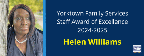 Honouring Helen Williams with the Staff Award of Excellence